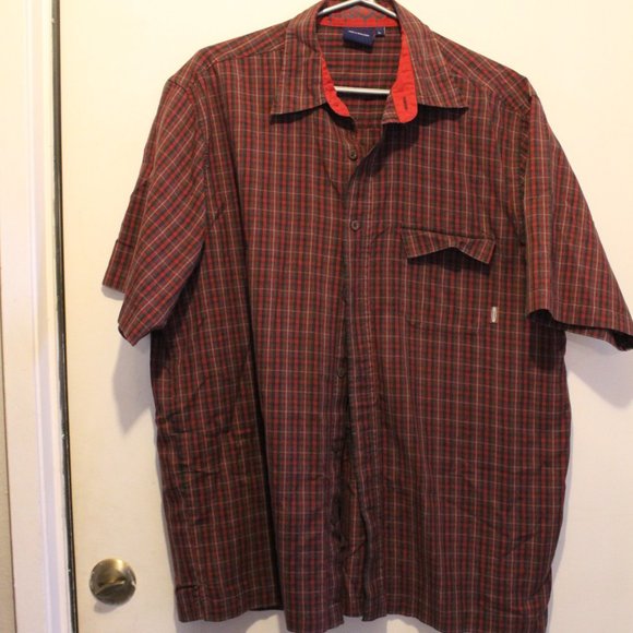 Sideout | Shirts | Sideout Mens Short Sleeve Button Down Shirt Size L ...